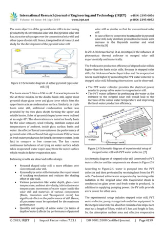 IRJET- Review Paper-Development and Testing of Solar Stills | PDF ...