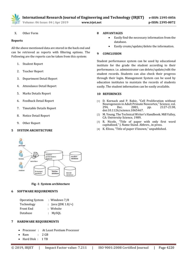 IRJET- Educational Data Mining for Prediction of StudentsPerformance using Clustering Algorithms ...