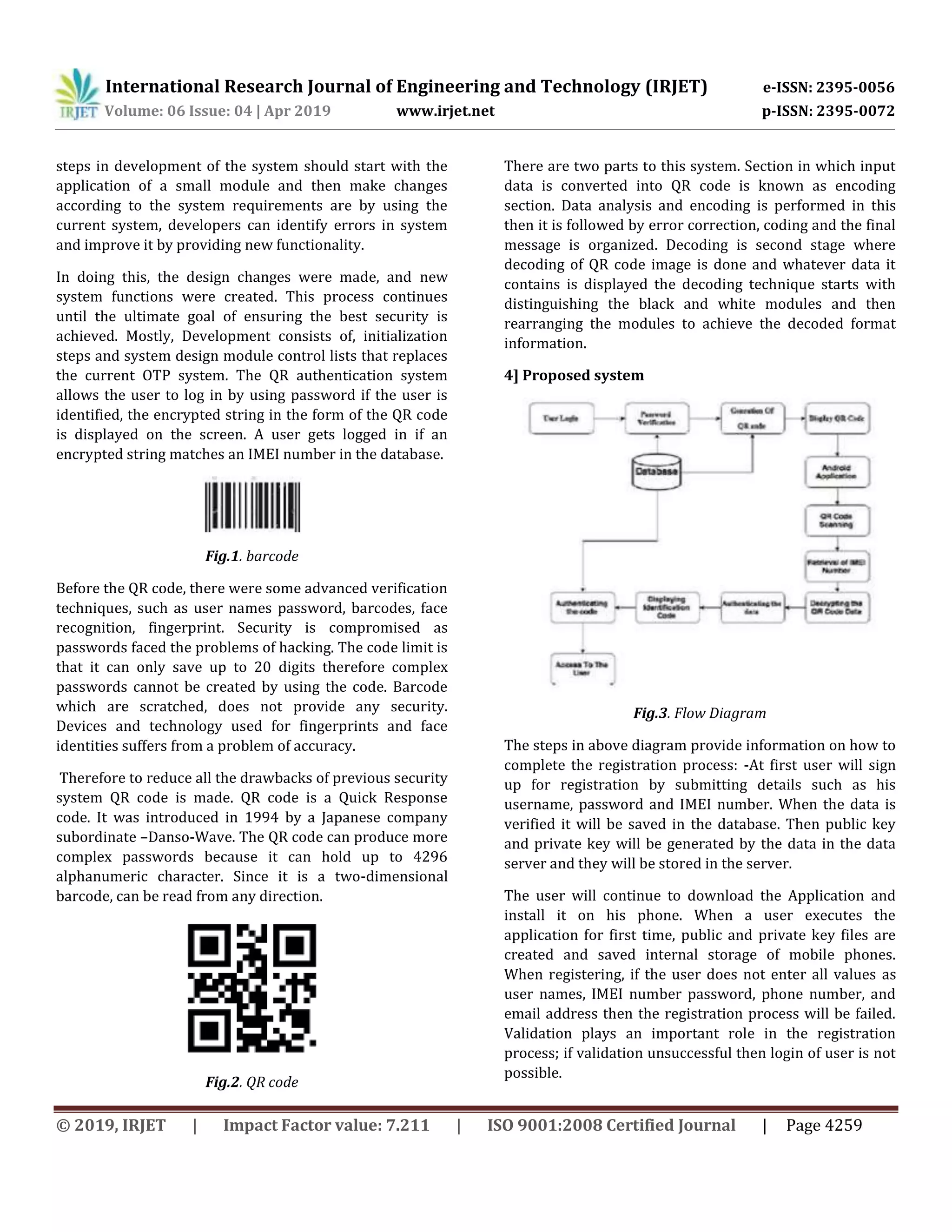 IRJET- Two Way Authentication for Banking Systems | PDF