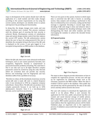 IRJET- Two Way Authentication for Banking Systems | PDF