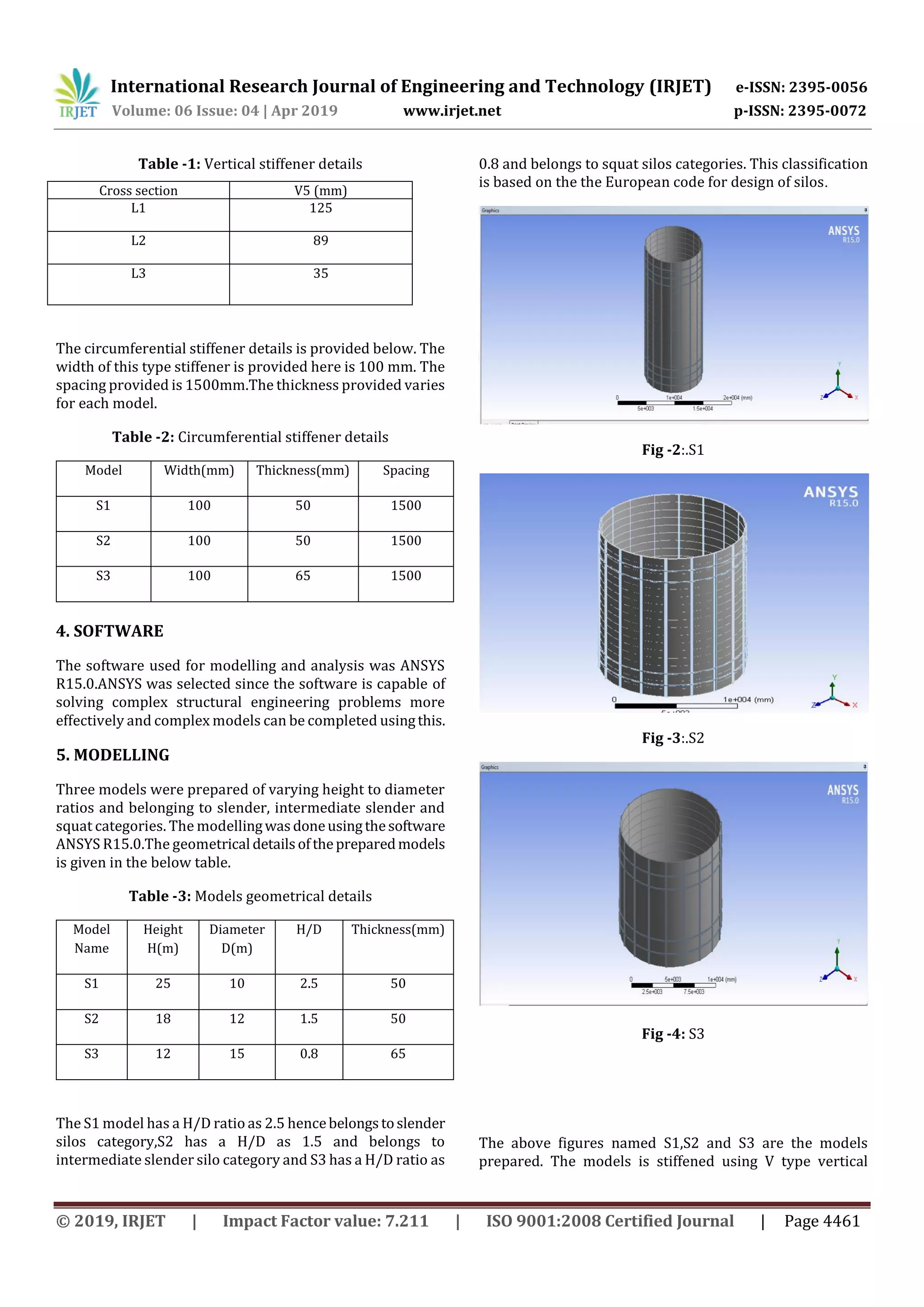 IRJET- Linear Buckling Analysis of Cylindrical Steel Silos with V Type ...