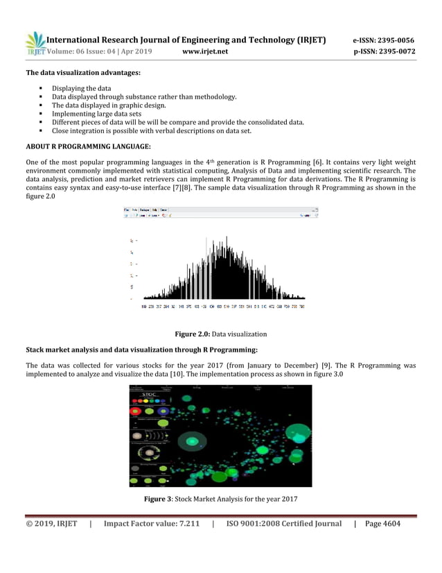 IRJET- Data Analytics and Visualization through R Programming | PDF