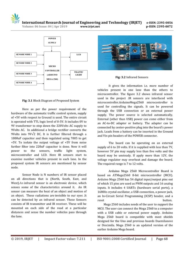 IRJET- Automatic Traffic Control System based on the Vehicular Density ...