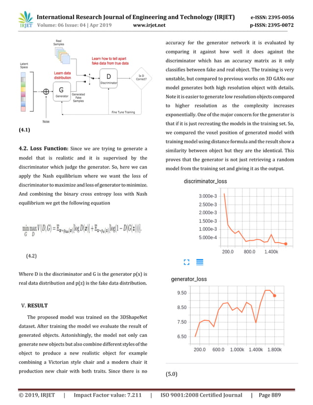IRJET- Generating 3D Models Using 3D Generative Adversarial Network | PDF