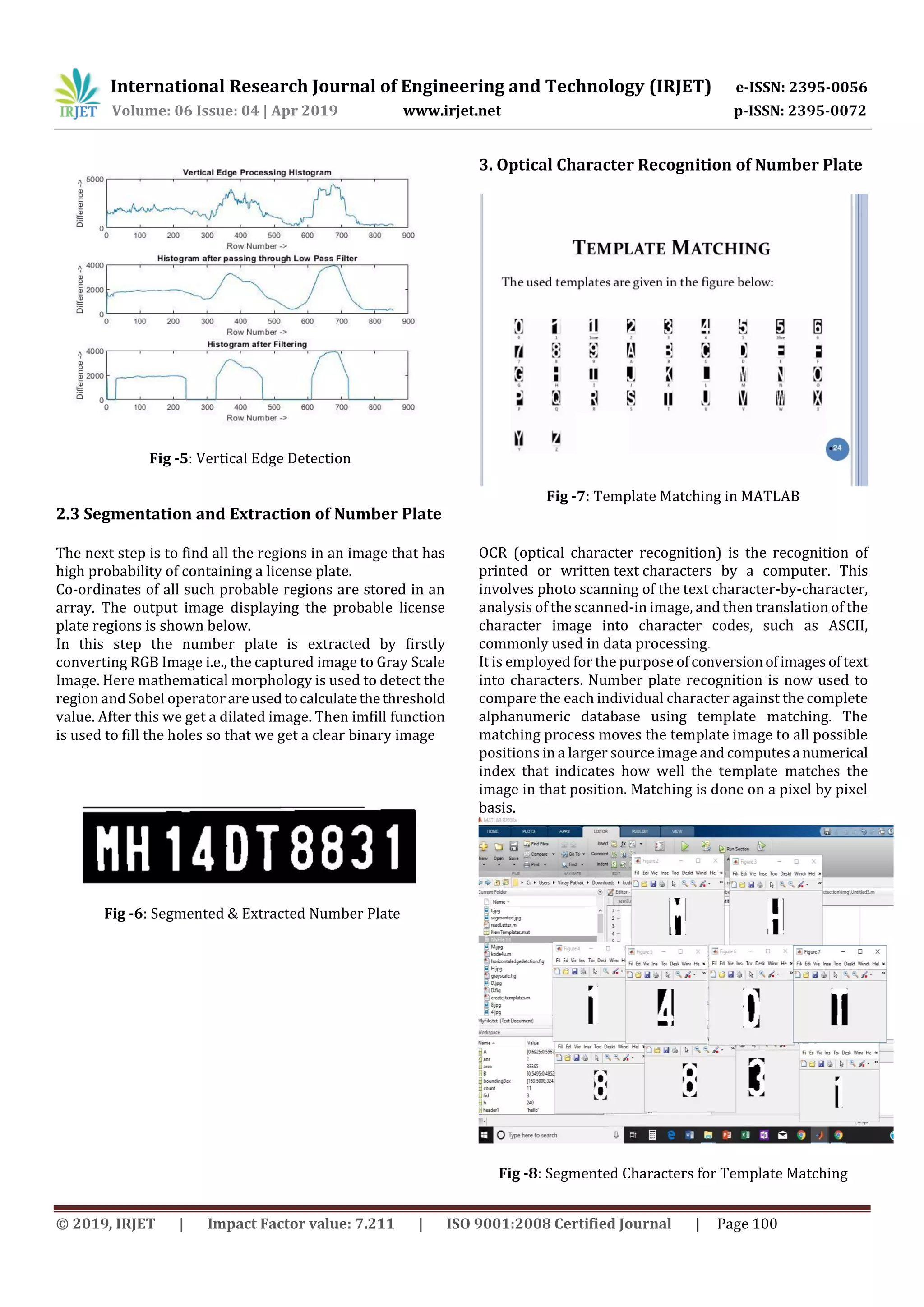 Irjet Automatic Number Plate Recognition System In Real Time Pdf