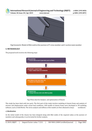 IRJET- Optimum Design of a Trailer Chassis to Overcome Failures of Welded Joints to Improve ...