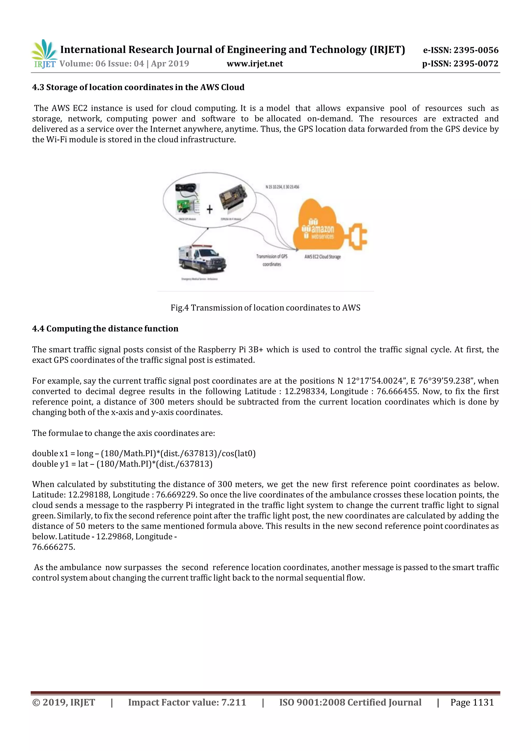 IRJET- Ambulance Detection and Traffic Control System | PDF