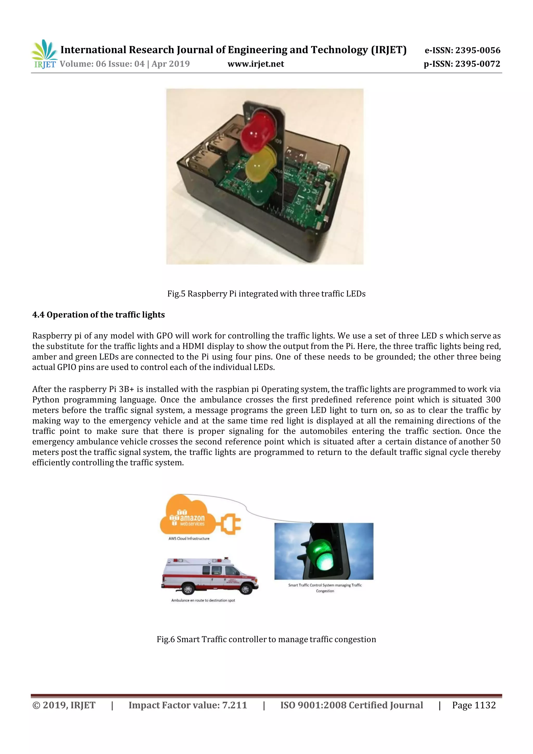 IRJET- Ambulance Detection and Traffic Control System | PDF