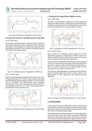 IRJET- Bidirectional Graph Search Techniques for Finding Shortest Path ...