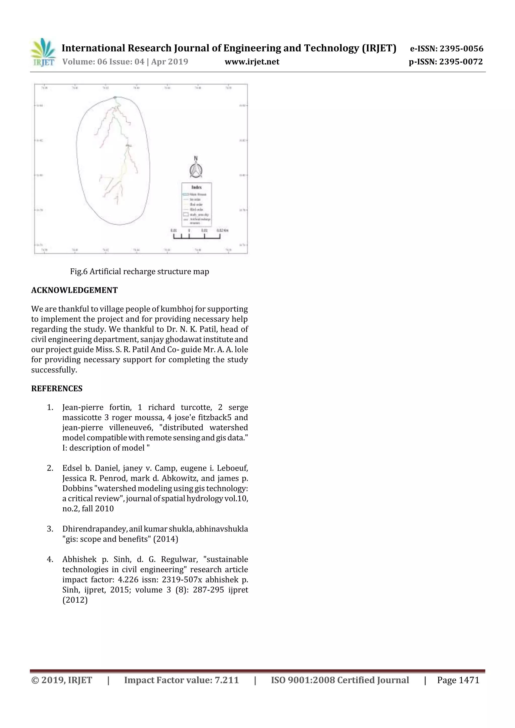 IRJET- Watershed Delineation of Kumbhoj Nala Basin by using QGIS | PDF