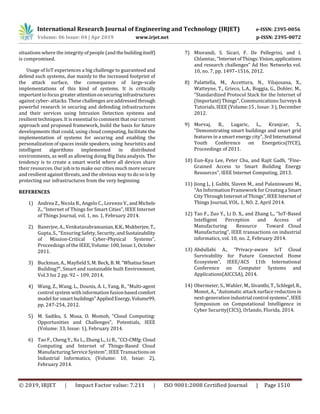 IRJET- Smart Building Automation using Internet of Things | PDF