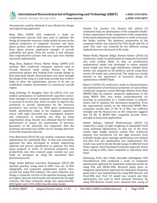 IRJET- Review of Optimization Aspects for Weight Reduction | PDF