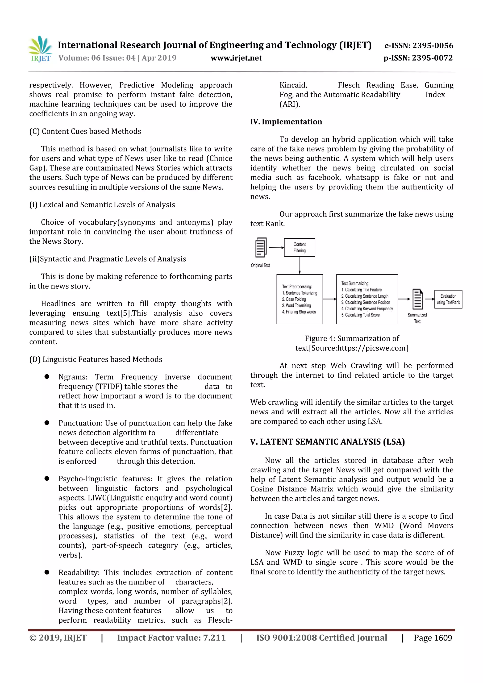 IRJET- Fake News Detection | PDF