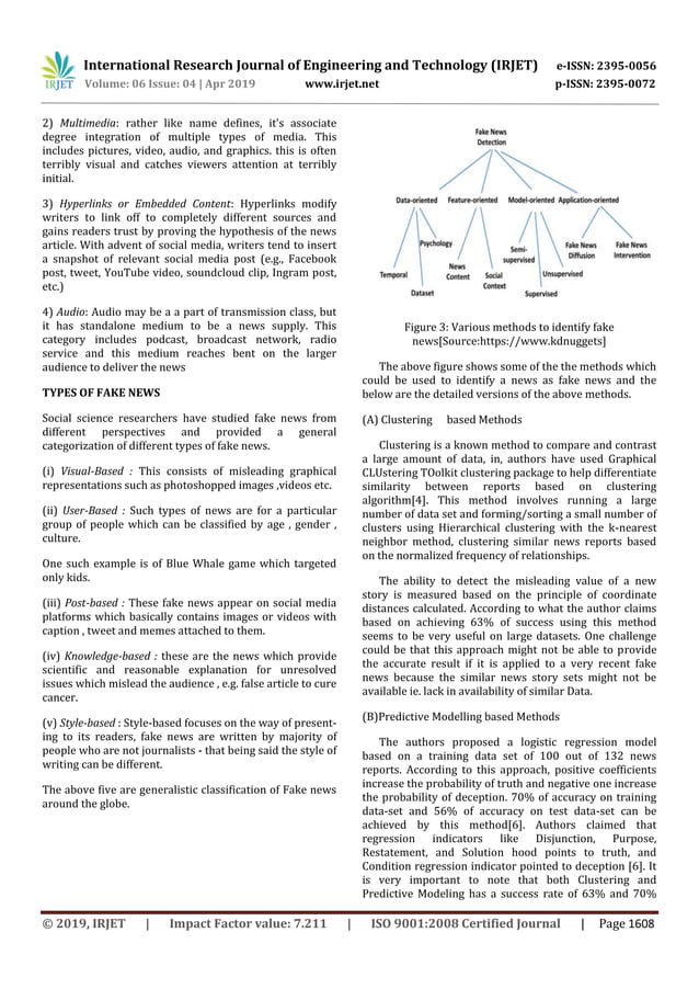 IRJET- Fake News Detection | PDF