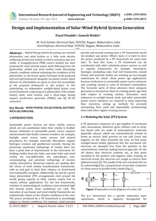 IRJET- Design and Implementation of Solar-Wind Hybrid System Generation ...