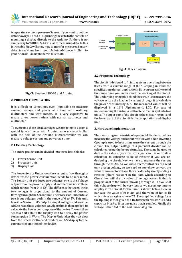 IRJET- Arduino Nano based All in One Meter | PDF IRJET- Arduino Nano based All in One Meter | PDF