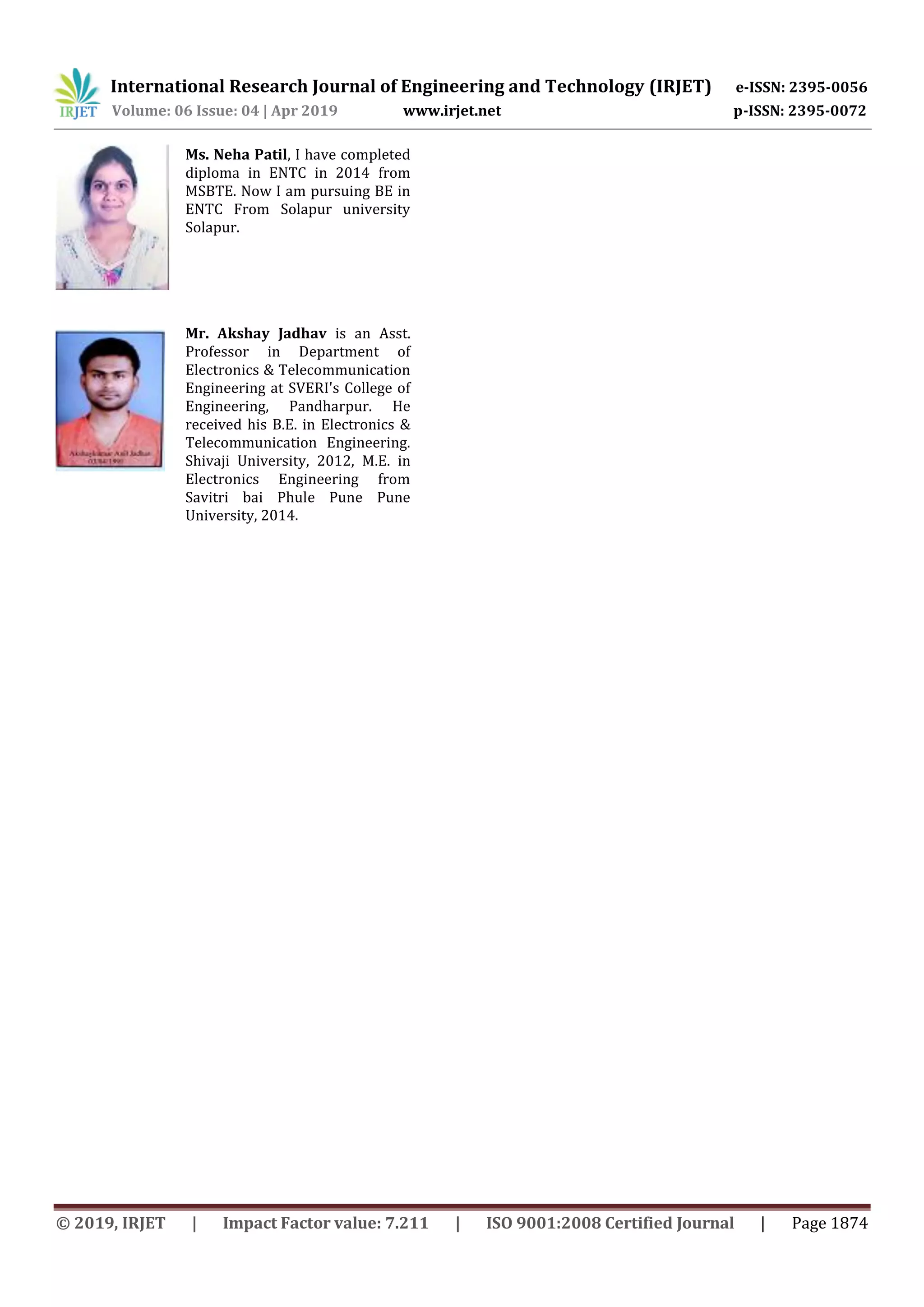 IRJET- Remotely Monitoring Health of the Solar Power System using ...