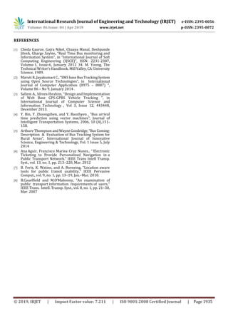 IRJET- Bus Monitoring System using Android Application | PDF | Operating Systems | Computer ...