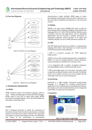 IRJET- Crime Management System | PDF | Computing | Technology & Computing