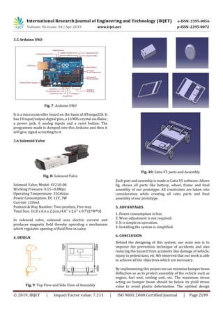IRJET- Arduino Controlled Automatic Pneumatic Bumper System | PDF