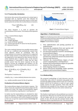 IRJET- Clinical Medical Knowledge Extraction using Crowdsourcing Techniques | PDF
