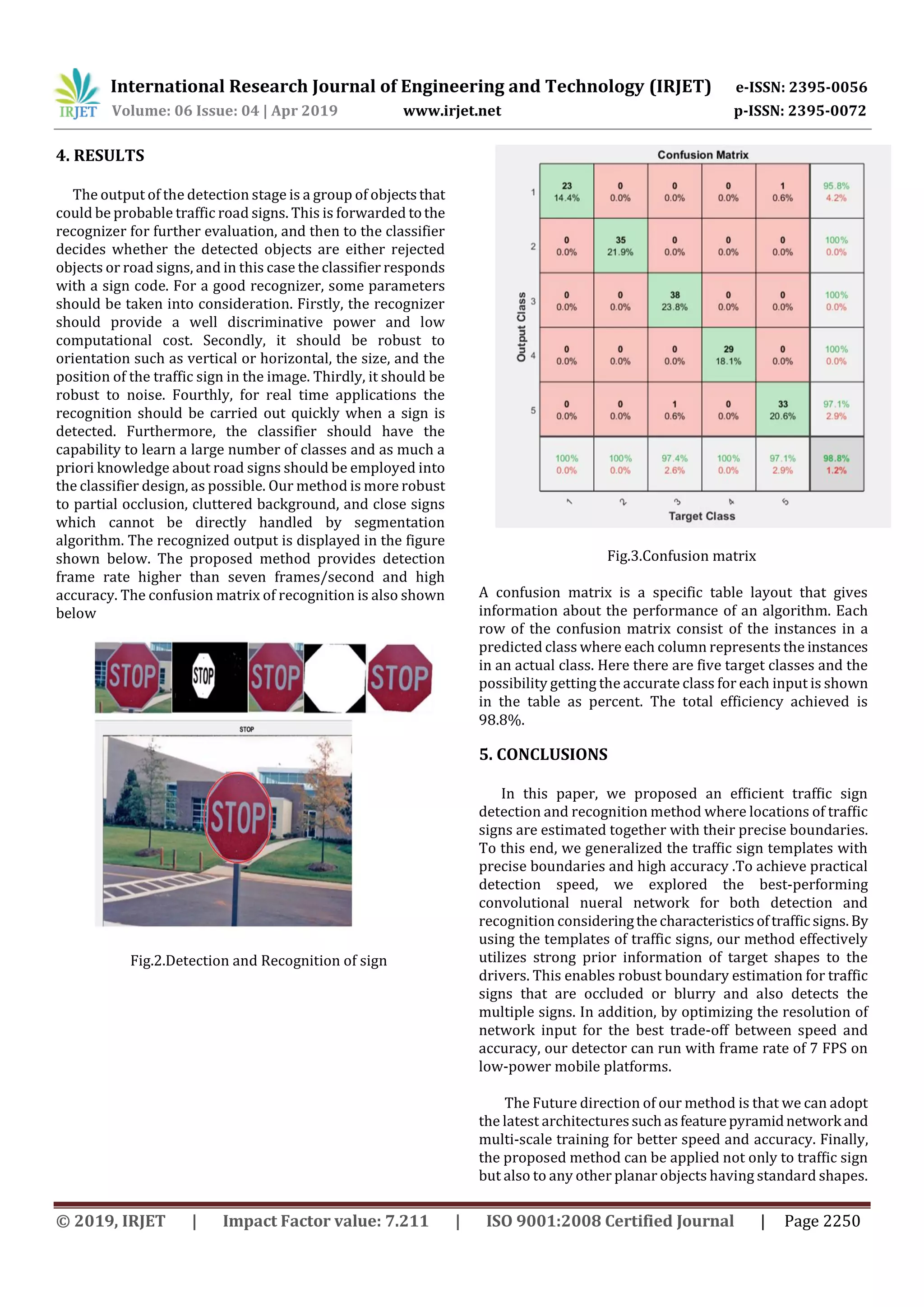 IRJET- Automatic Traffic Sign Detection and Recognition using CNN | PDF