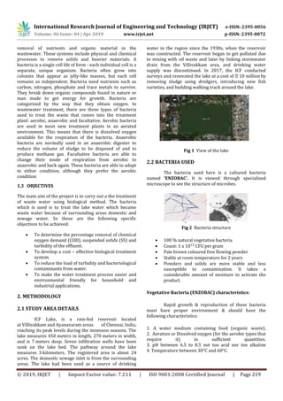 IRJET- Reclamation of Natural Water Bodies using Biological Method | PDF
