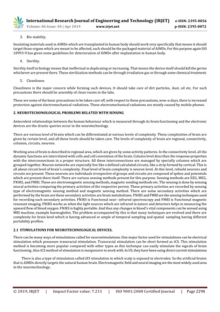 IRJET- Neurotechnology for Superior Brain | PDF