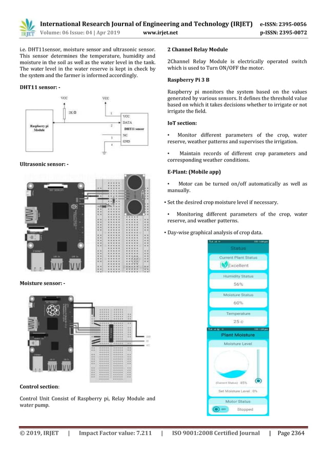 IRJET- Smart Farming using IoT | PDF