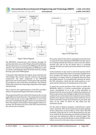 IRJET- Self Balancing Robot using Arduino Uno | PDF