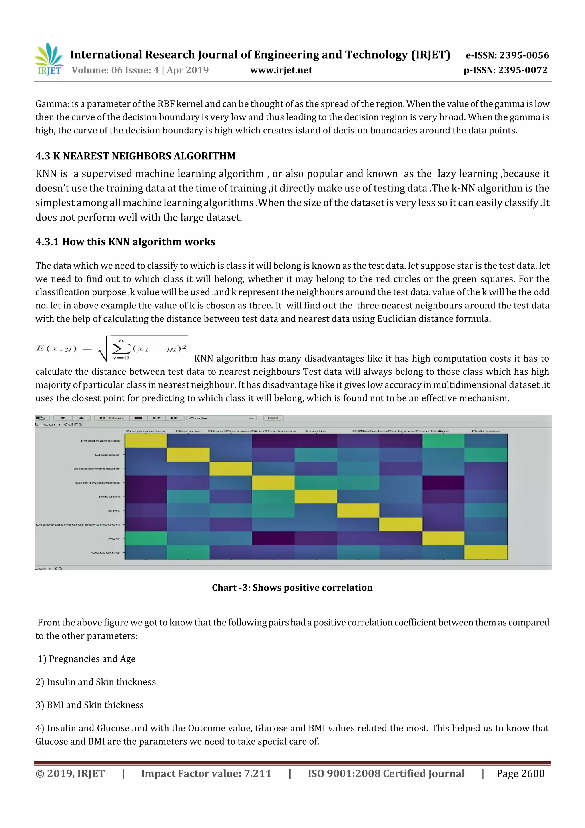 IRJET- Diabetes Prediction using Machine Learning | PDF