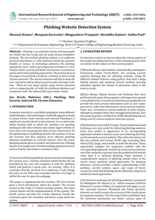 IRJET- Phishing Website Detection System | PDF