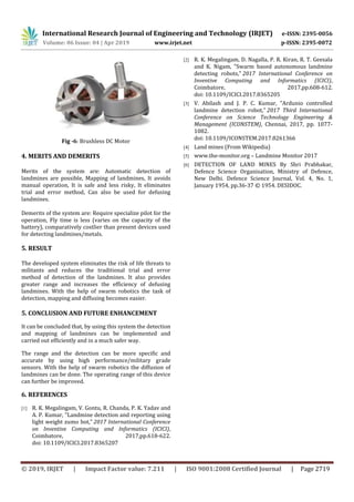 IRJET- Landmines Detection using UAV | PDF | Consumer Electronics ...