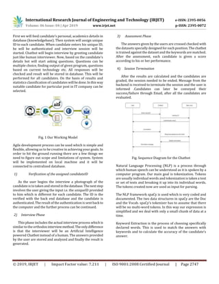 IRJET- Interactive Interview Chatbot | PDF | Artificial Intelligence | Technology & Computing