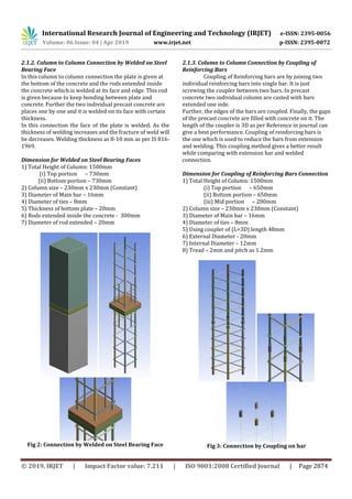 IRJET- Analytical Investigation on Precast Concrete Column to Column ...