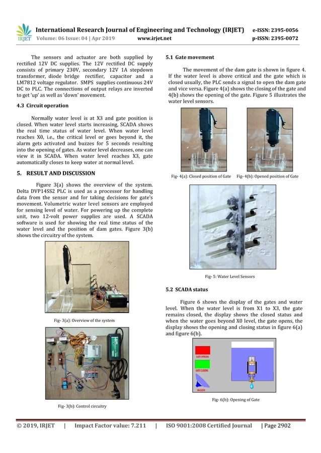 Irjet Distant Monitoring And Controlling Of Gated Dams Using Plc And Scada Pdf