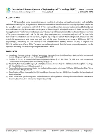 IRJET- Survey on Home Automation System using Brain Computer Interface ...