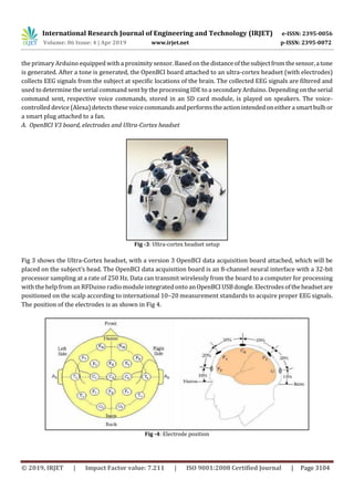 IRJET- Survey on Home Automation System using Brain Computer Interface Paradigm based on ...