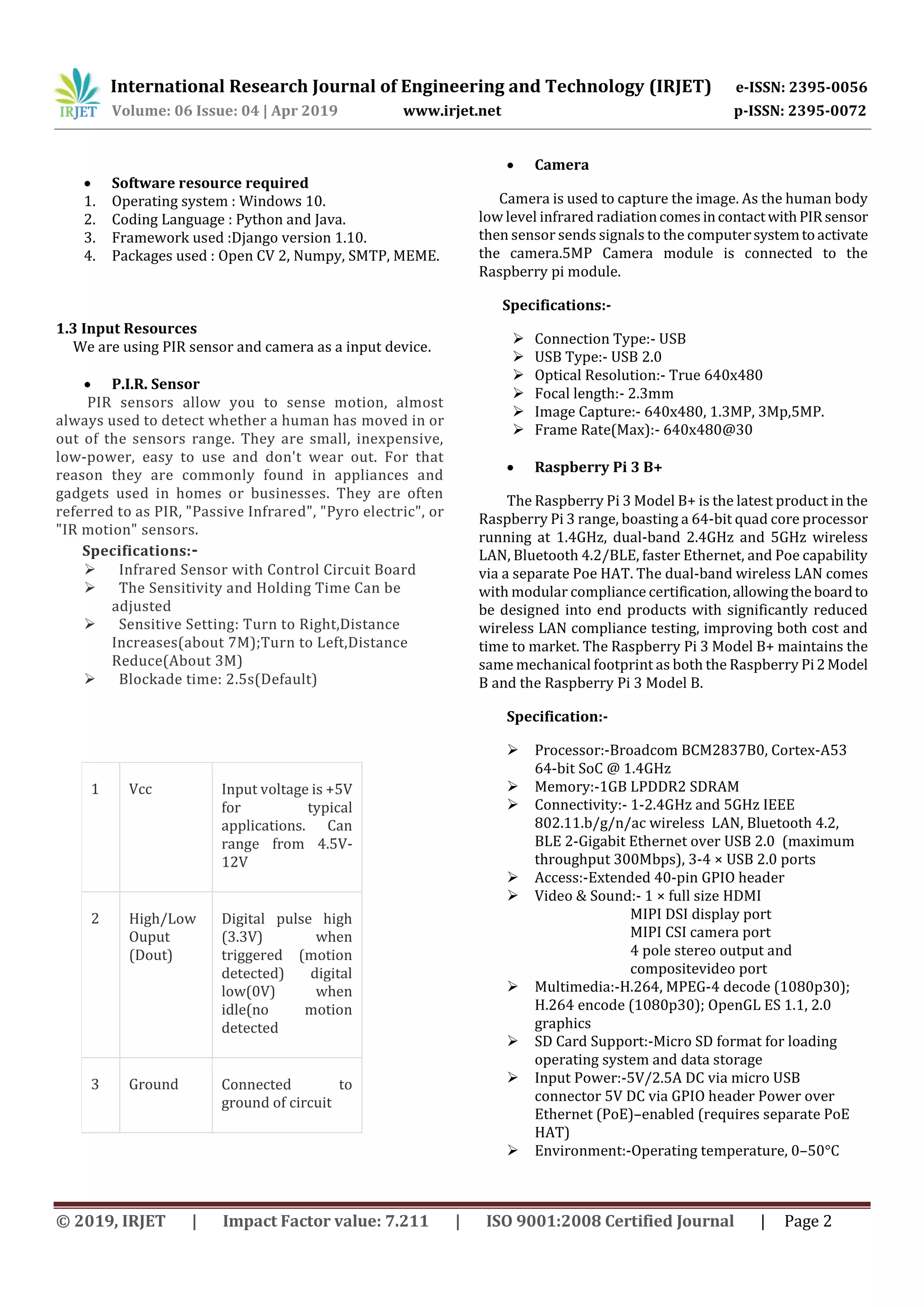 IRJET- Smart Authentication System for Airport | PDF