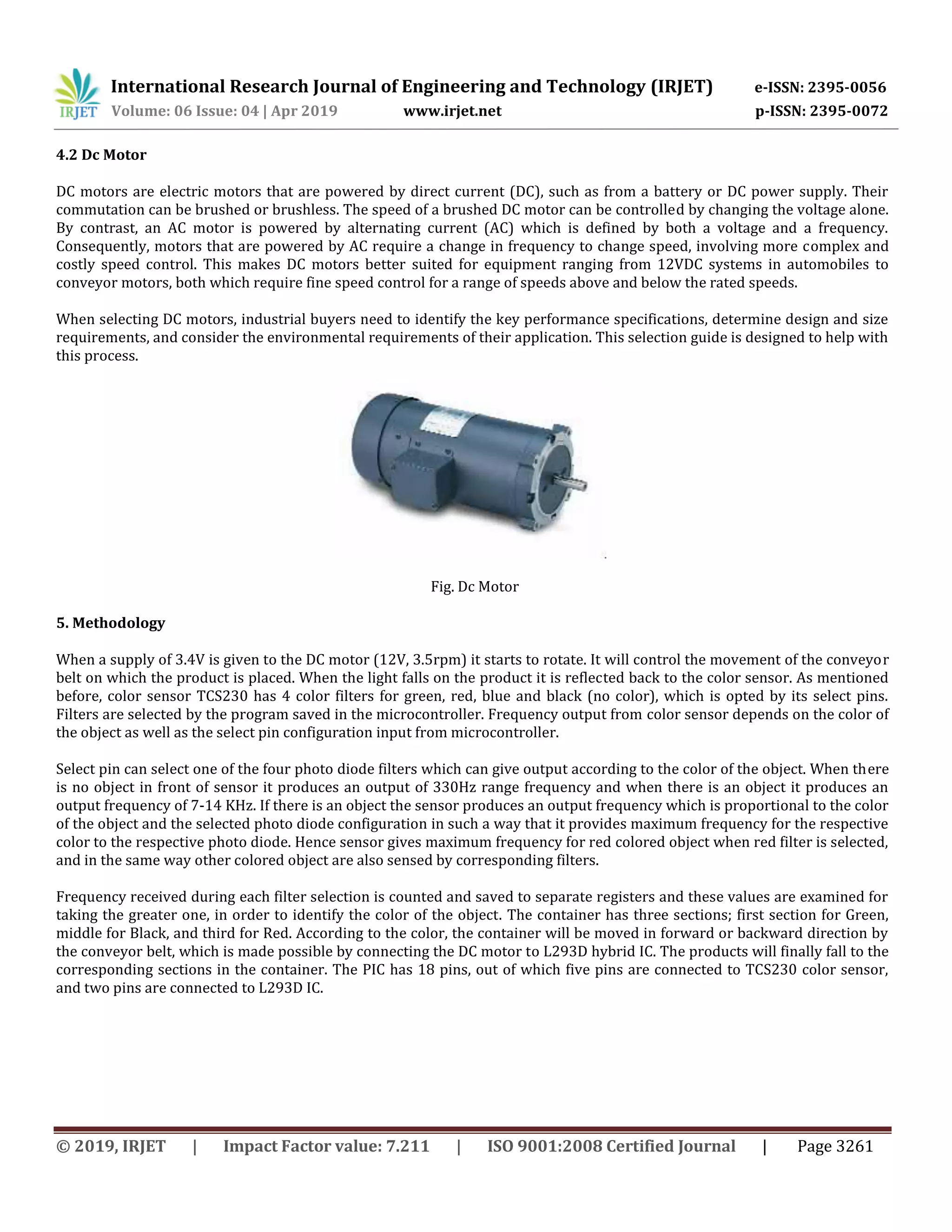 IRJET- Automatic Object Sorting Machine | PDF IRJET- Automatic Object Sorting Machine | PDF