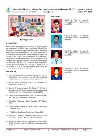 IRJET- Pneumatic Mono Logo Printing Machine | PDF | Desktop Publishing ...