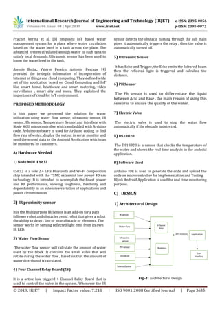 IRJET- Smart Water Meter Reading and Distribution | PDF