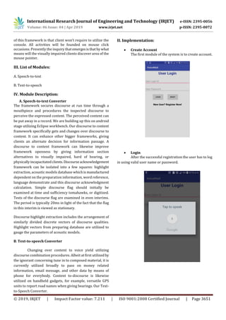 IRJET- Voice based Email Application for Blind People | PDF