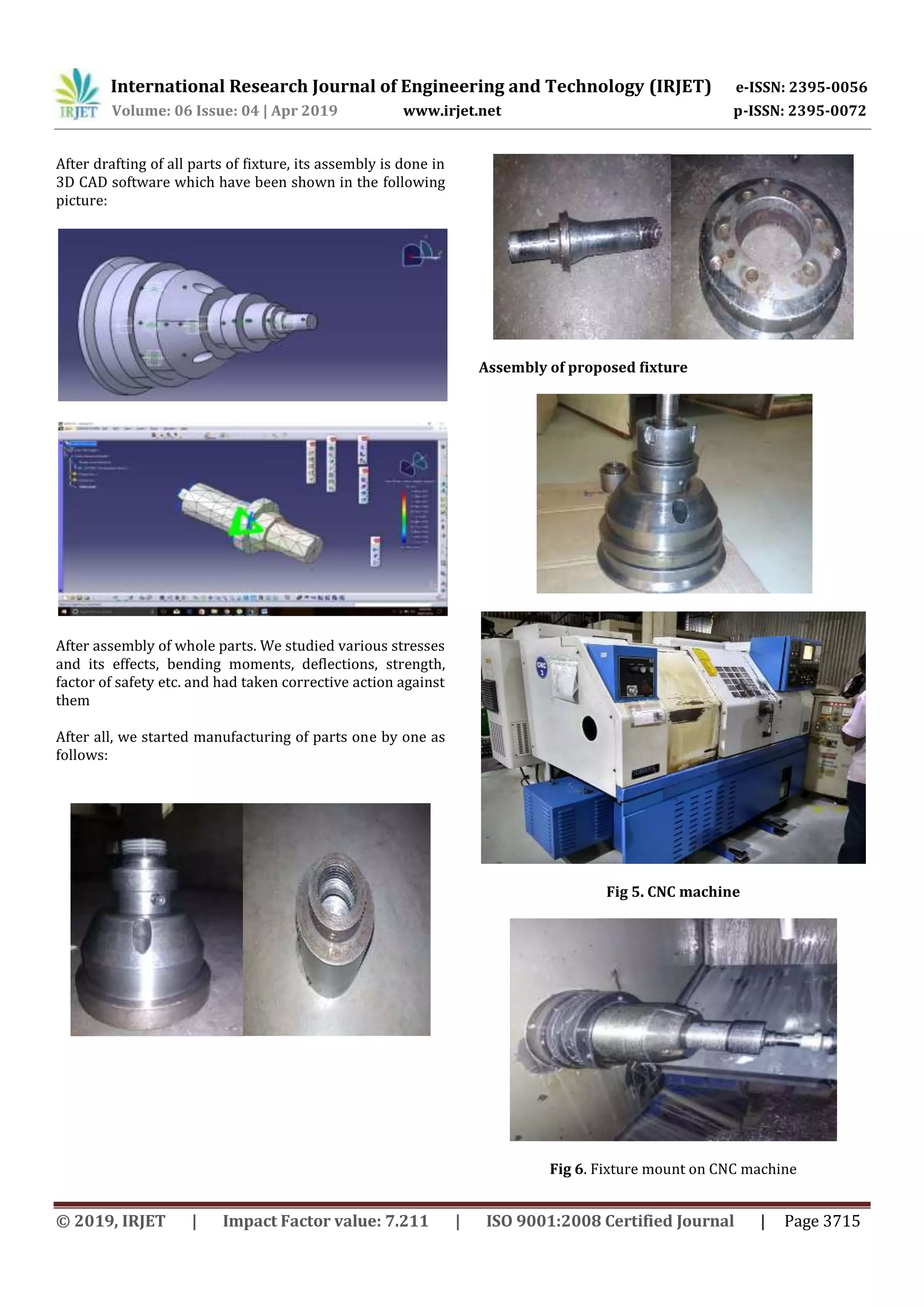 IRJET- Design of Manufacture of Fixtures for CNC Machine to Improve Productivity by SMED Concept ...