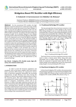 IRJET- Bridgeless Boost PFC Rectifier with High Efficiency | PDF | Home Appliances | Home & Garden
