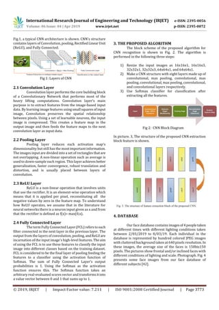 IRJET- Face Recognition using Machine Learning | PDF