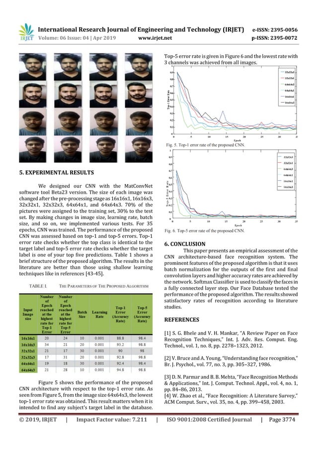 Irjet Face Recognition Using Machine Learning Pdf