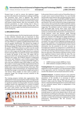IRJET- Automated Detection of Gender from Face Images | PDF