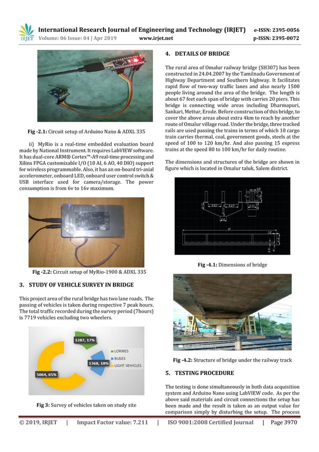 IRJET- Efficient and Effective Vibration Monitoring System for Bridge ...