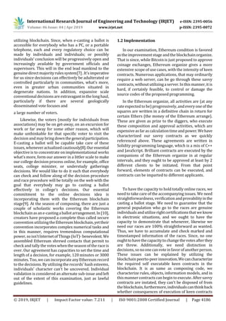 IRJET- Electronic Voting using Blockchain | PDF